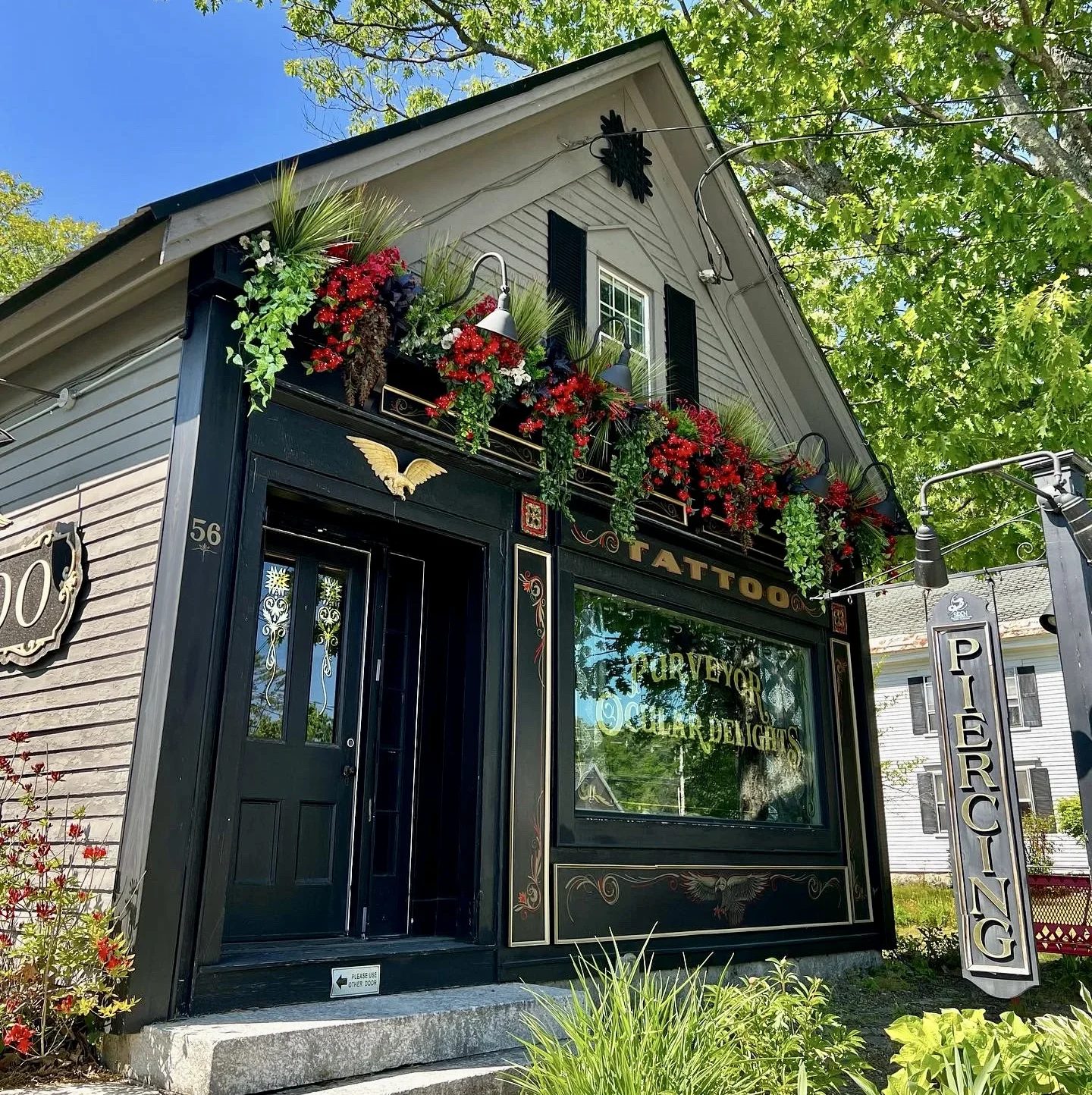 Professional tattoo and piercing studio Meredith | Midnight Moon